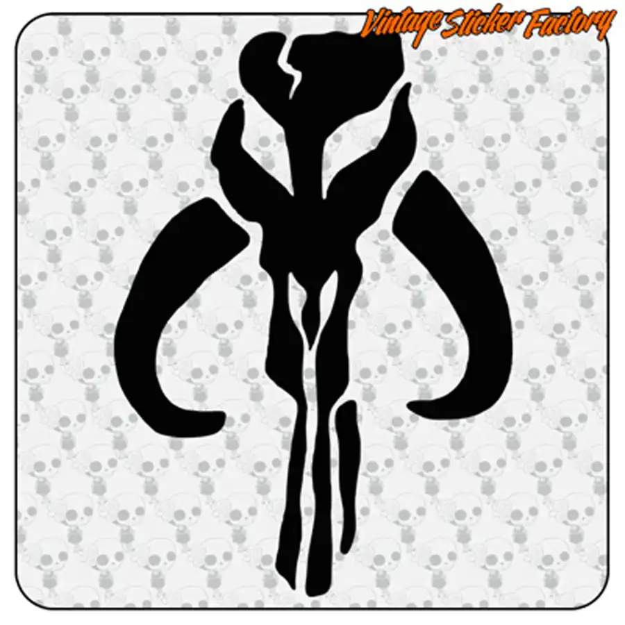 MANDALORIAN STICKER. BUY VINYL STICKERS.
