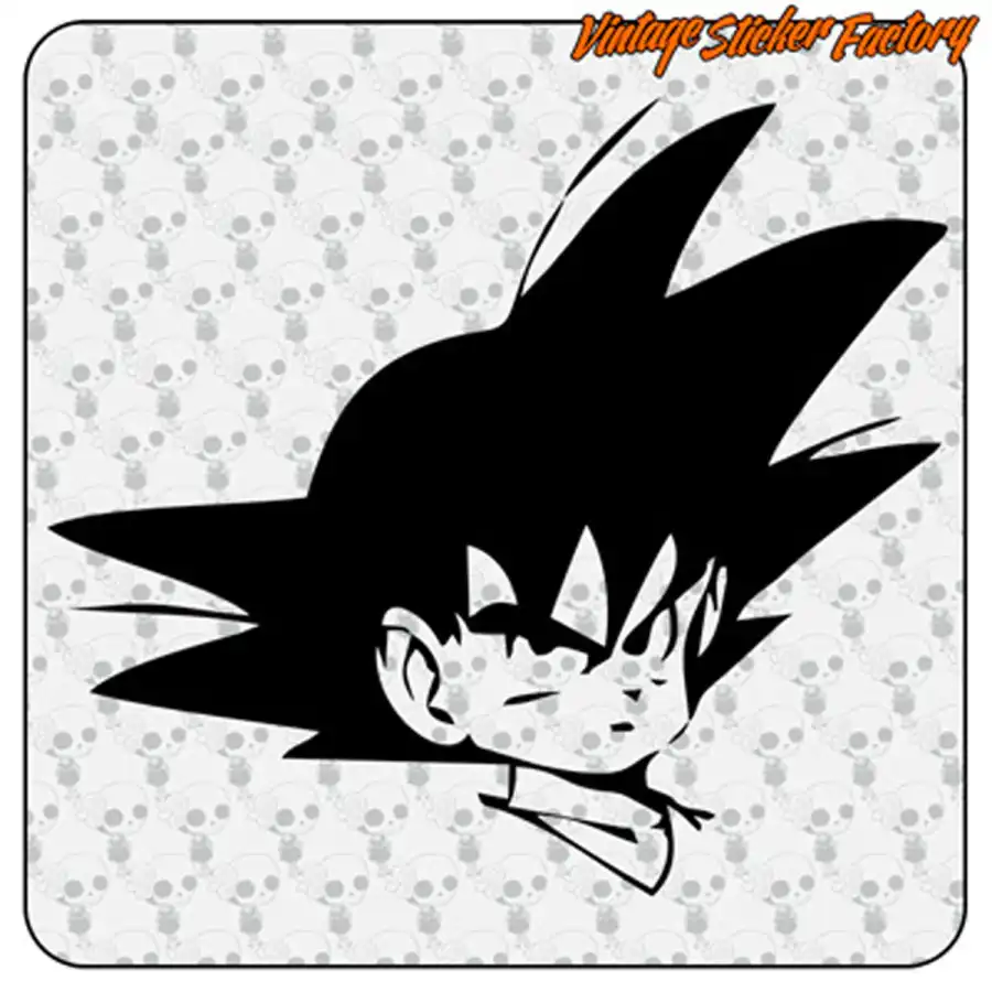 GOKU -6 STICKER. BUY VINYL STICKERS.