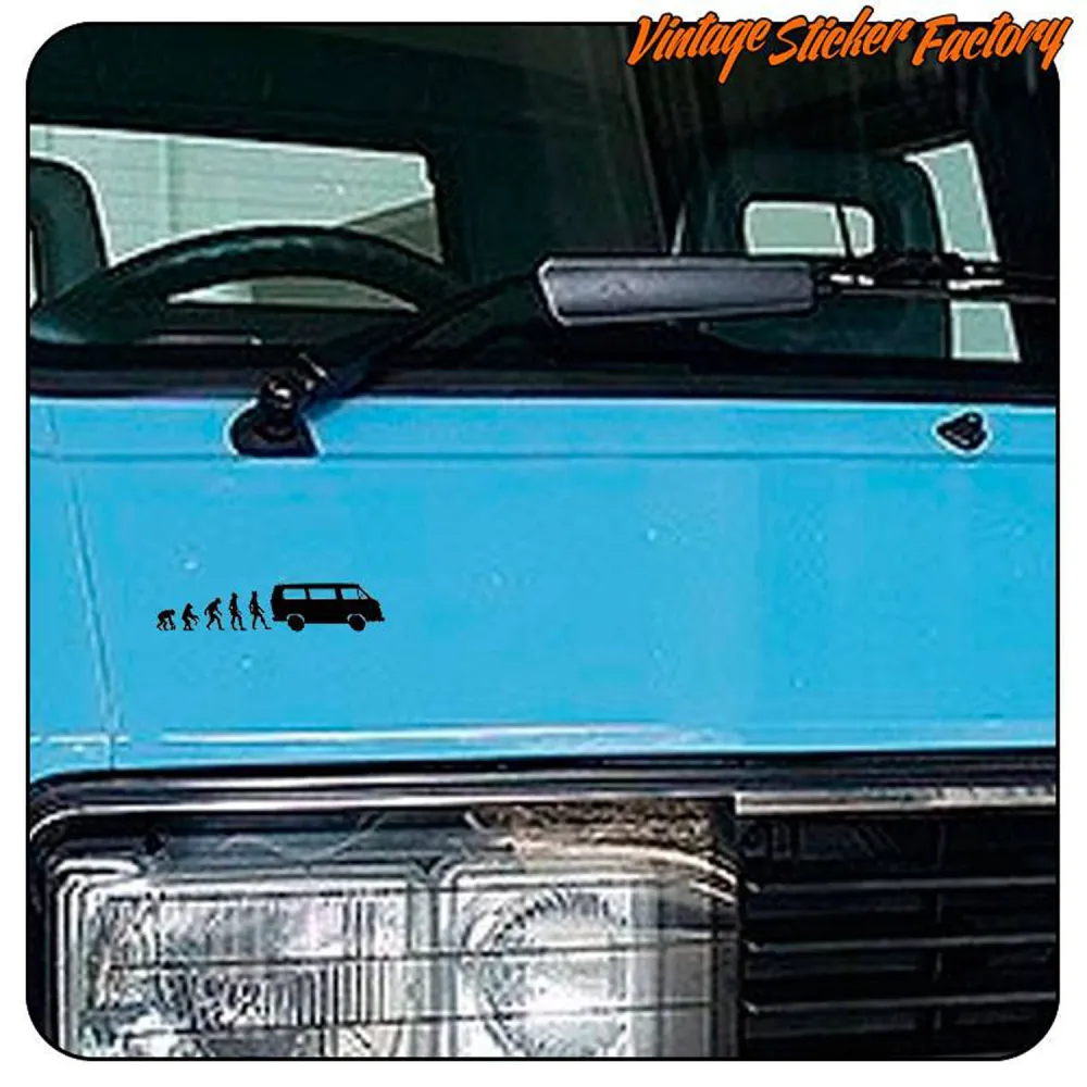VOLKSWAGEN T3 EVOLUTION STICKER. BUY VINYL STICKERS.