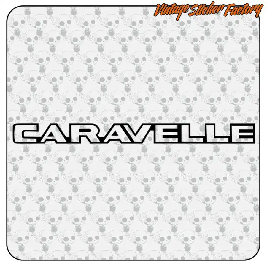 CARAVELLE STICKER. BUY VINYL STICKERS.