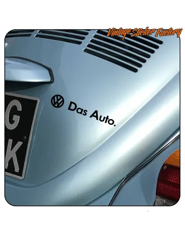 VW - DAS AUTO STICKER. BUY VINYL STICKERS.