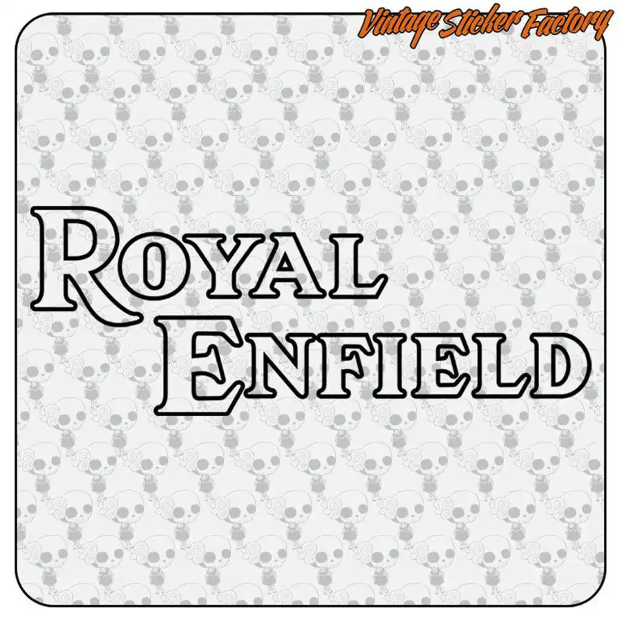 ROYAL ENFIELD STICKER. BUY VINYL STICKERS.