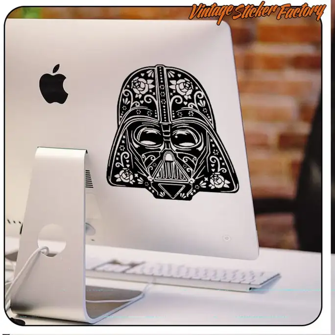 DARTH VADER SUGAR SKULL' STICKERS.
