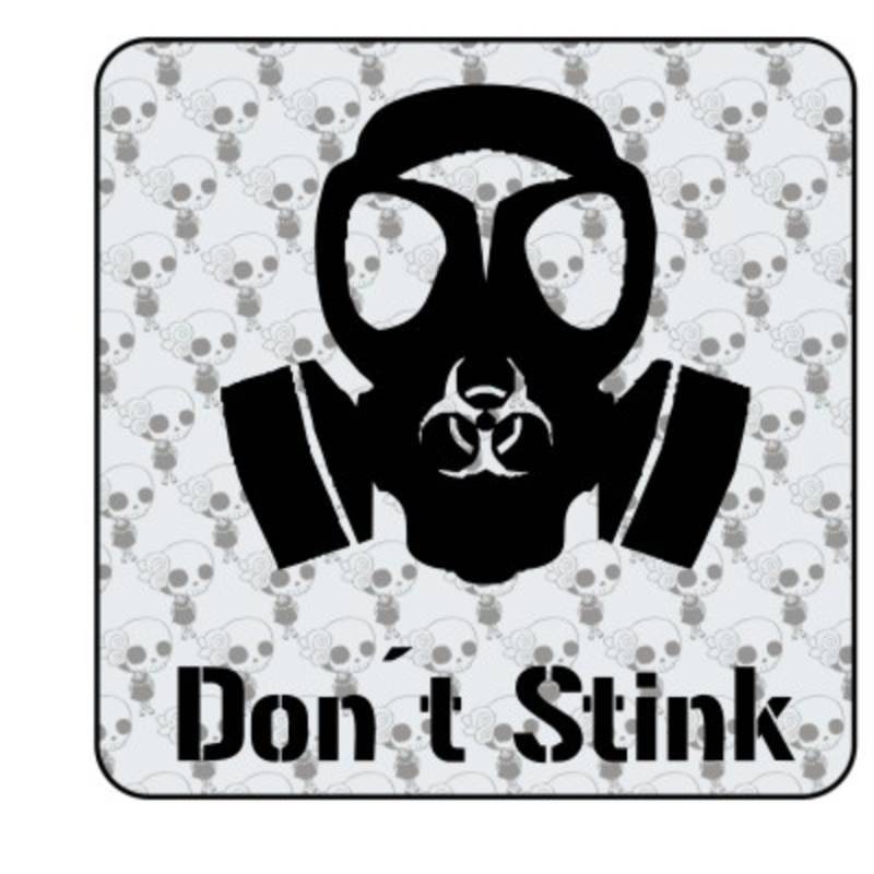 GAS MASK STICKER. BUY VINYL STICKERS.