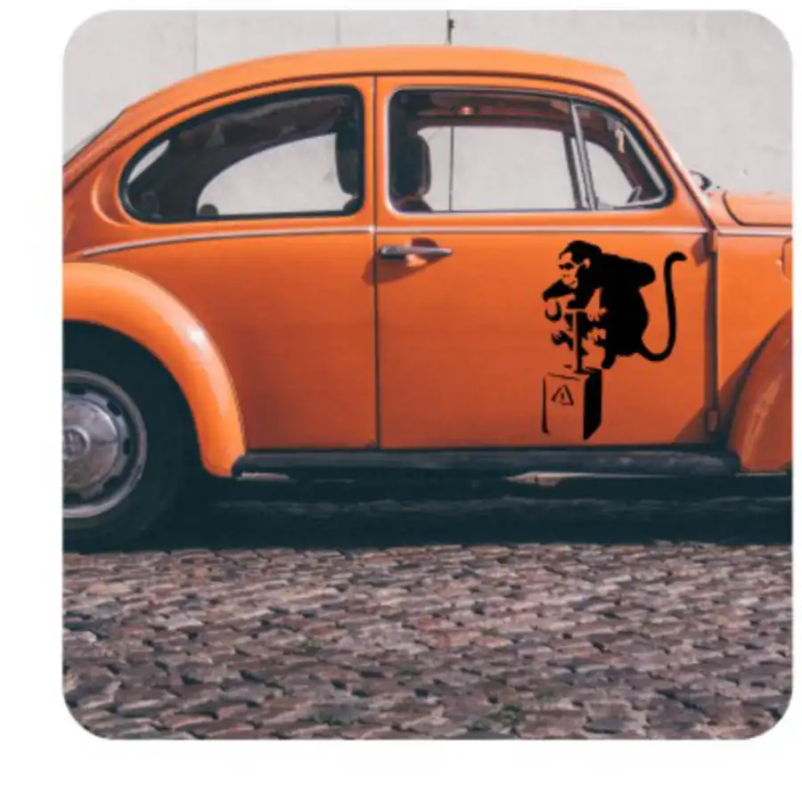 MONKEY TNT STICKER. BUY VINYL STICKERS.