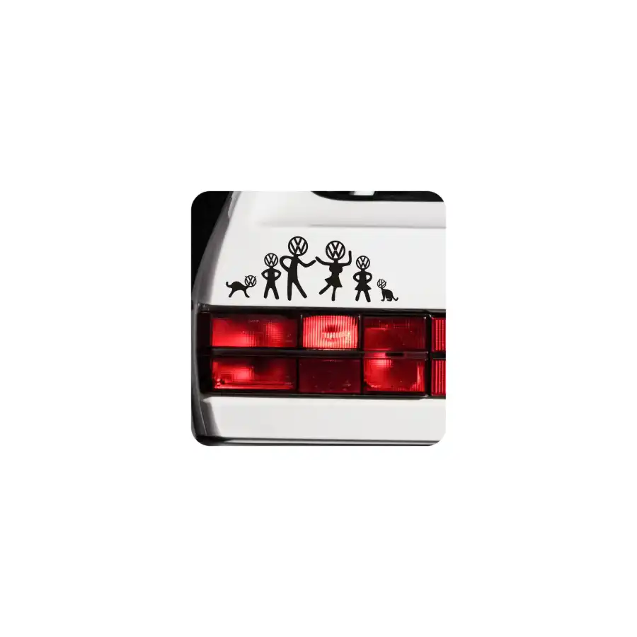VW FAMILY STICKER. BUY VINYL STICKERS.