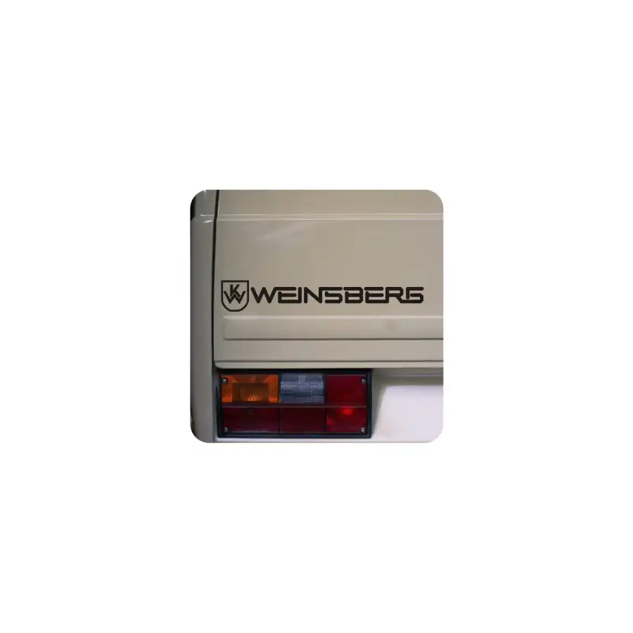 WEINSBERG STICKER. BUY VINYL STICKERS.