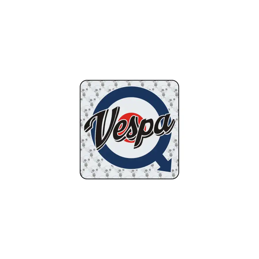 VESPA MOD STICKER. BUY VINYL STICKERS.