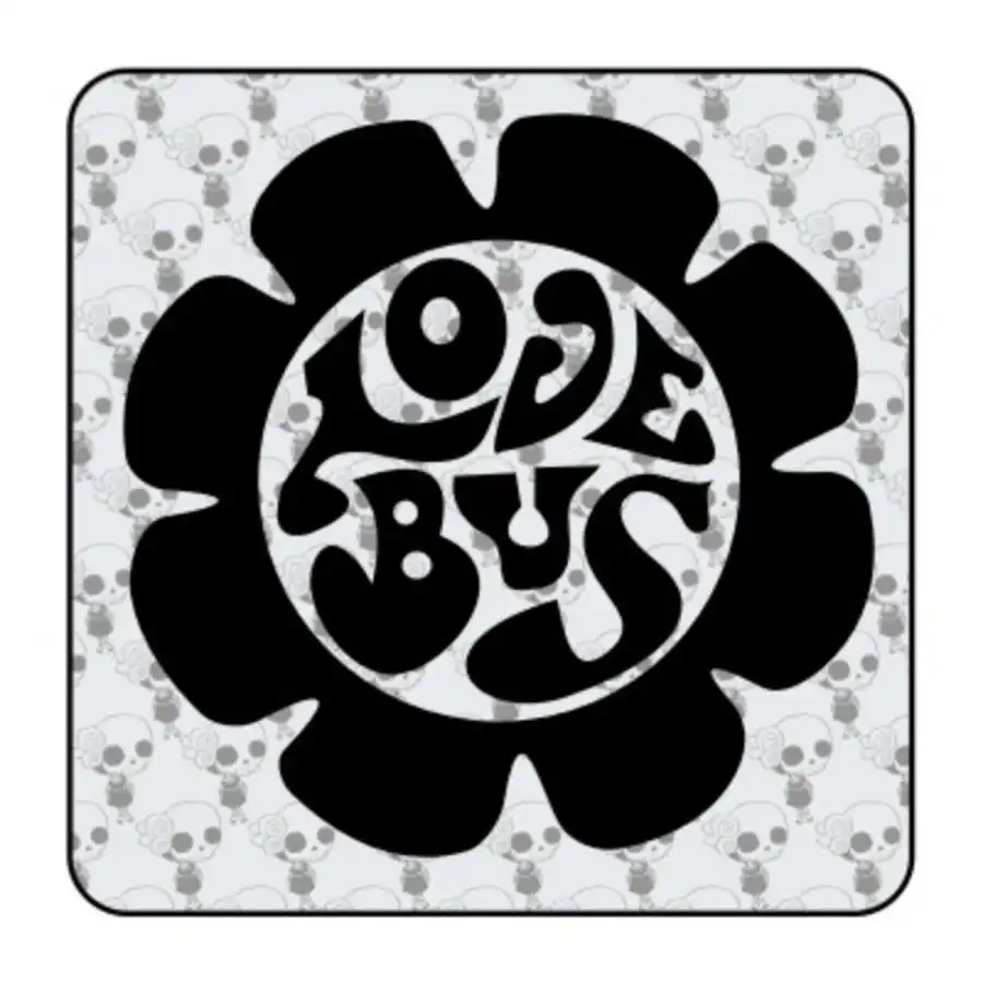 LOVE BUS STICKER. BUY VINYL STICKERS.