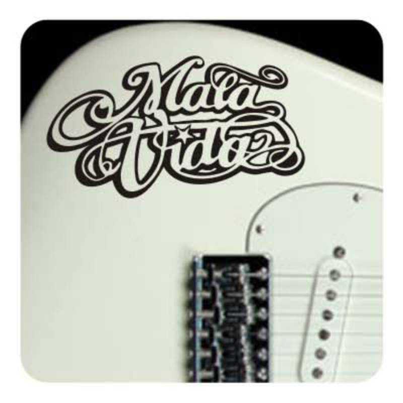 Pegatina MALA VIDA. Comprar pegatinas.