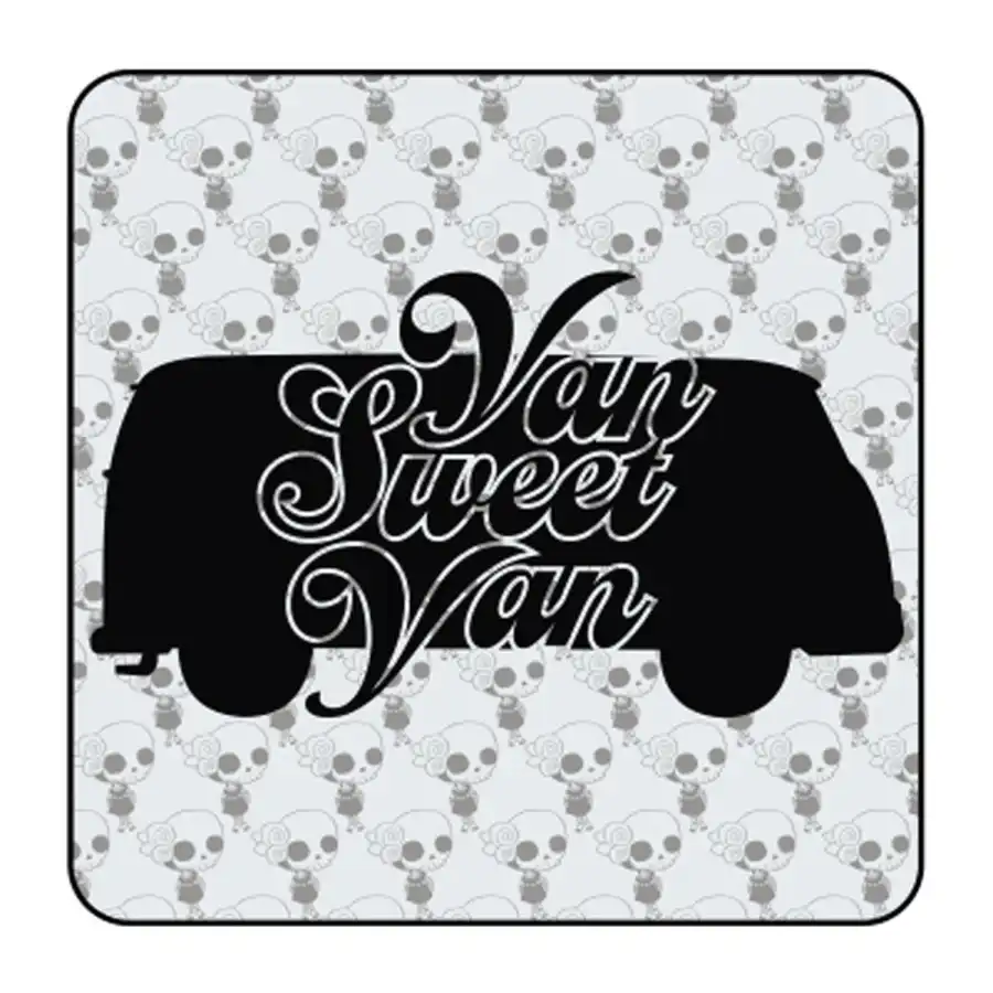 VAN SWEET VAN -3 STICKER. BUY VINYL STICKERS.