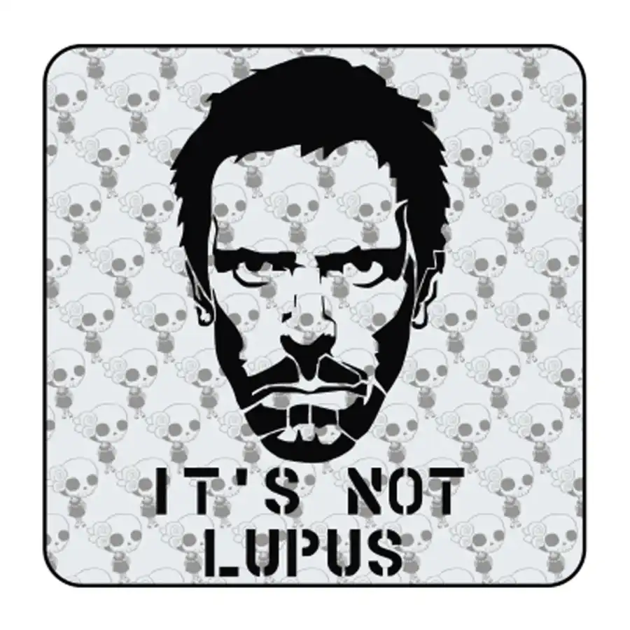 HOUSE LUPUS STICKER. BUY VINYL STICKERS.