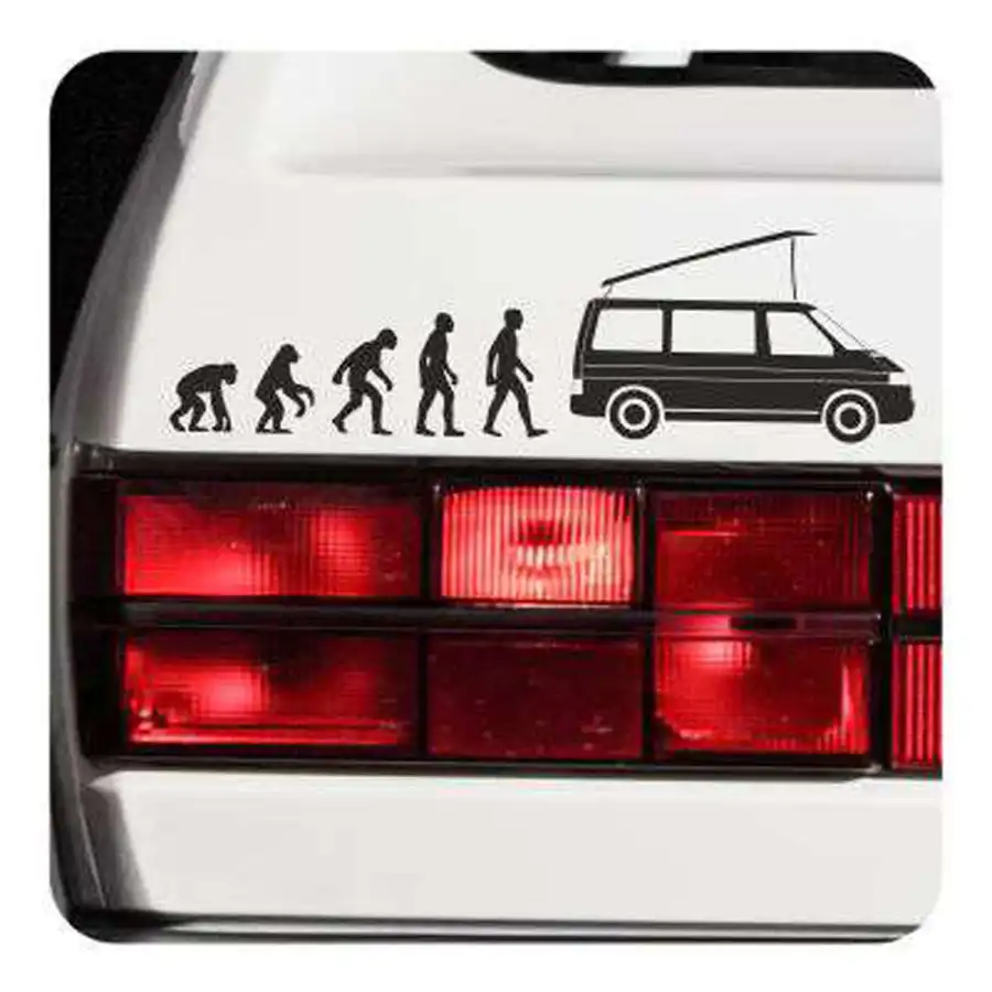 VOLKSWAGEN EVOLUTION T4 -2 AUFKLEBER. KAUFEN SIE VINYLAUFKLEBER.