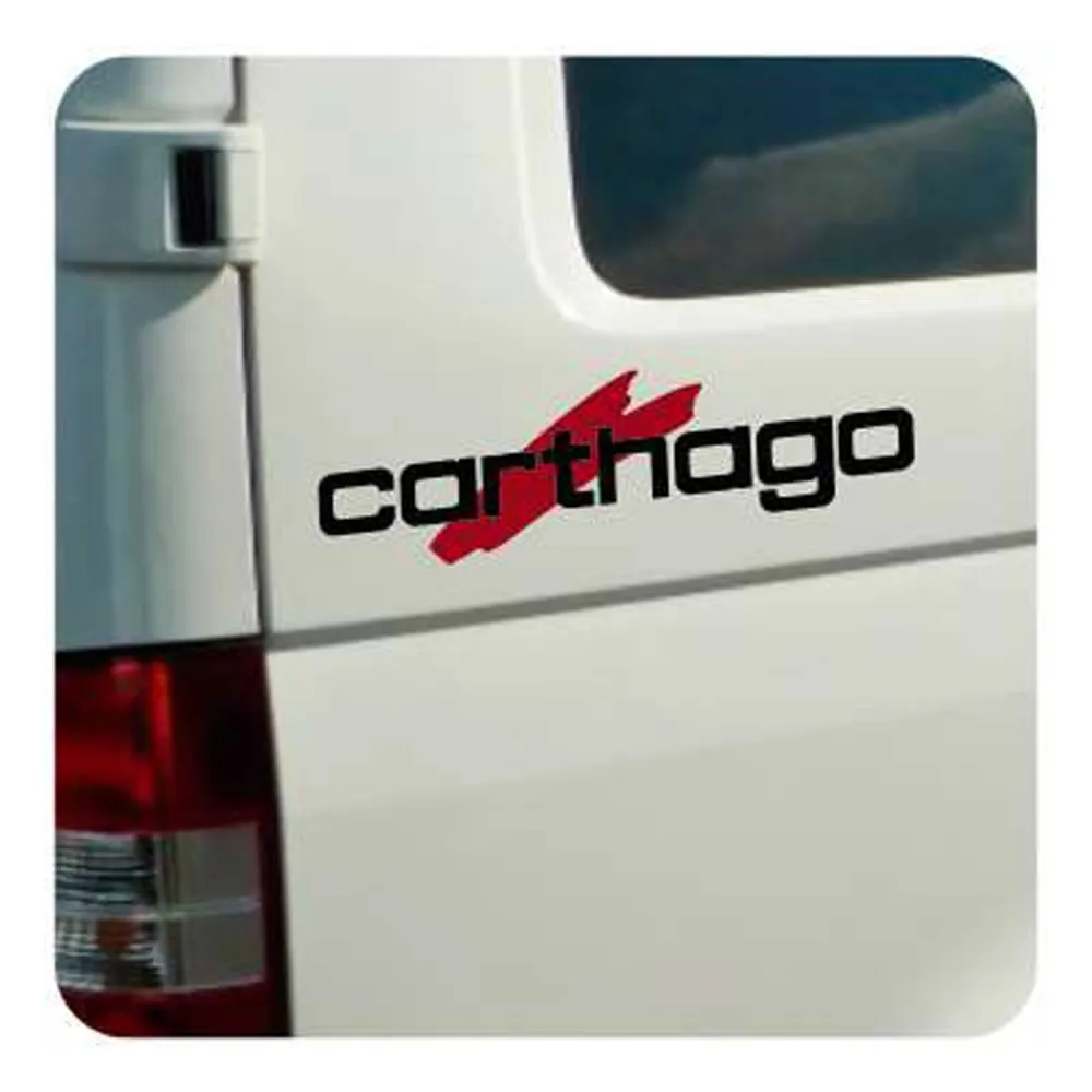CARTHAGO LOGO AUFKLEBER. KAUFEN SIE VINYLAUFKLEBER.