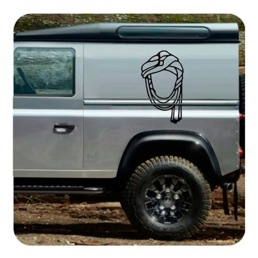 ANCIENT DAKAR LOGO STICKER. BUY VINYL STICKERS.